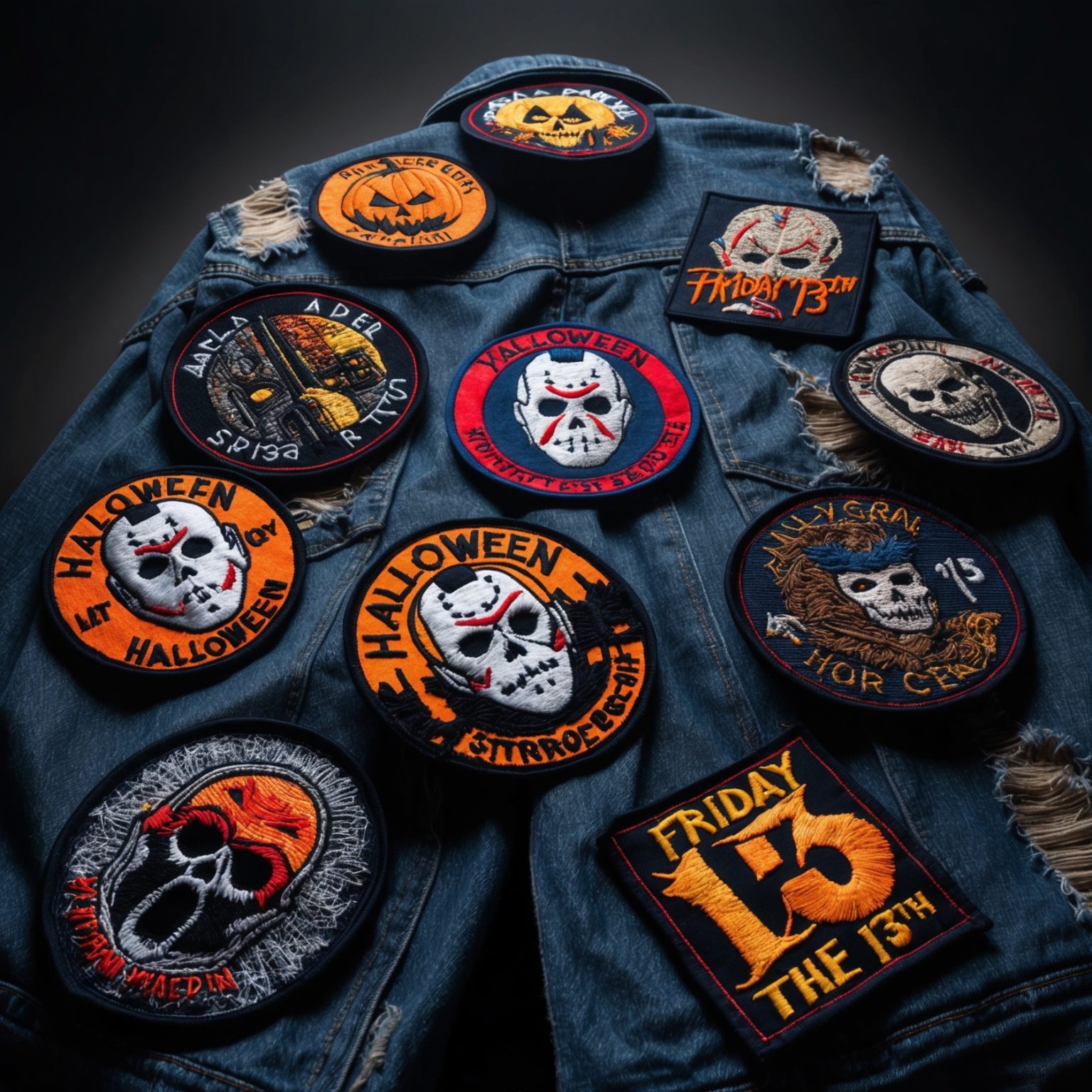 Celebrate Halloween Classics: Design Custom Patches Inspired by Iconic ...