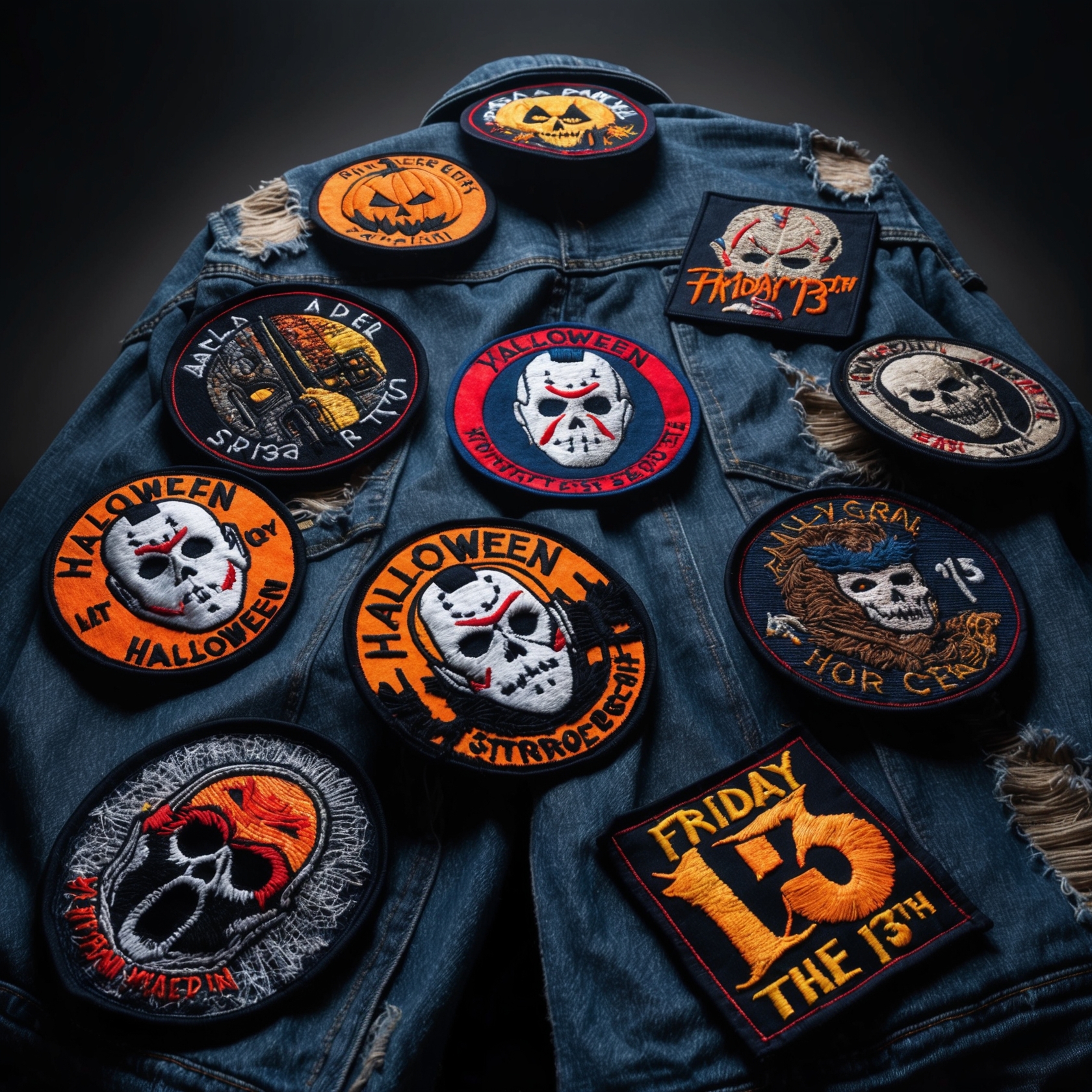 Celebrate Halloween Classics: Design Custom Patches Inspired by Iconic ...